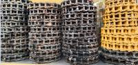 China 190mm Pitch Excavator Track Chain Group with Shoes For 20 Ton PC200 EX200 320 Parts for sale