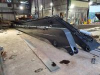 China Customized Excavator Long Reach Boom Standard Boom Arm for  EC460B EC360 Parts for sale