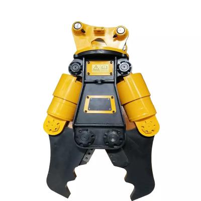 China Double Cylinder Excavator Shear Metal Scrap Concrete Building Demolition Attachment for sale