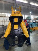 China Double Cylinder Excavator Shear Metal Scrap Concrete Building Demolition Attachment for sale