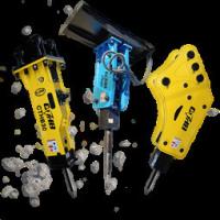 China PC200 20 Ton Excavator Attachments Hydraulic Hammer Breaker Demolition Rock Hammer for sale