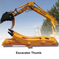 China Mini Hydraulic Excavator Thumb Attachment Q345B Steel for sale