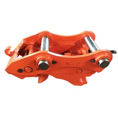 China Mini Excavator Hydraulic Quick Coupler Hitch Attachment With Closed Lifting Hook for sale