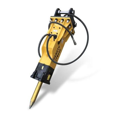 China OEM Hydraulic Rock Breaker Excavator Attachments 20CrMo Steel Customizable for sale