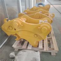 China Steel Hydraulic Quick Hitch Coupler Customized For Hyundai Mini Excavators for sale
