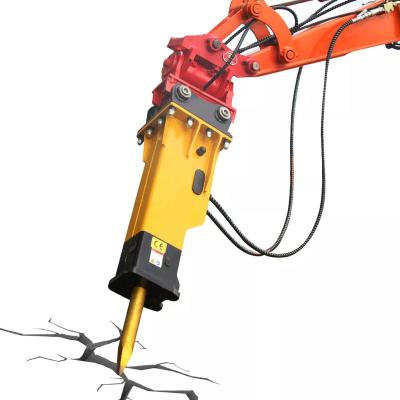 China Excavator Hydraulic Rock Breaker Hammer Backhoe Attachment Part CE Certified for sale