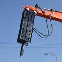 China Excavator Hydraulic Rock Breaker Hammer Backhoe Attachment Part CE Certified for sale