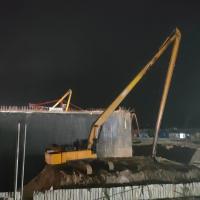 China Excavator Long Reach Excavator Boom Arm Customizable For Kato HD820 HD700 HD360 for sale