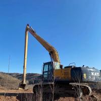 China Excavator Long Reach Excavator Boom Arm Customizable For Kato HD820 HD700 HD360 for sale