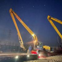 China Customized Excavator Extension Arm Long Reach Boom for Kato Excavator Parts for sale