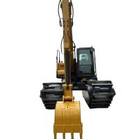 China Universal Amphibious Excavator Pontoon for Swamp Canal Digging for sale