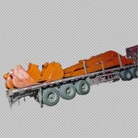 China Hitachi ZX470 ZX490 ZX240D Excavator Custom Long Reach Boom Arm 18M 20M 22M 24M for sale