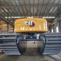 China 20 Ton Amphibious Excavator Pontoon Undercarriage for Swamp Marsh Floating for sale