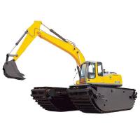 China SANY Amphibious Excavator Undercarriage Pontoon 20 Ton for Swamp for sale