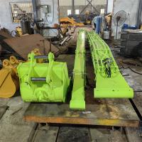 China Custom Three-Section Demolition Boom Mini Excavator Telescopic Long Arm Extension for sale