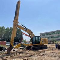 China Excavator Long Reach Boom Clamshell Telescopic Arm  For 35 Ton Excavator Parts PC300 PC360 ZX350 ZX400 for sale