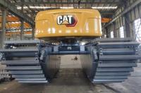 China Q355B Floating Pontoon Undercarriage For 6-50T Amphibious Excavator for sale