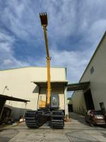 China Q355B Floating Pontoon Undercarriage For 6-50T Amphibious Excavator for sale