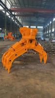 China Factory Customized Multifunctional Timber Gripper Hydraulic Claw Rock Grapple Excavator Log Grapple Wood Grabber for sale
