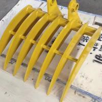 China Factory Customized Multifunctional Timber Gripper Hydraulic Claw Rock Grapple Excavator Log Grapple Wood Grabber for sale