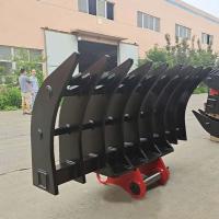 China Factory Customized Multifunctional Timber Gripper Hydraulic Claw Rock Grapple Excavator Log Grapple Wood Grabber for sale