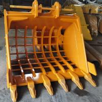 China Durable High Quality Excavator Sieve Skeleton Grid Bucket Hitachi Zx350 Komatsu Pc350 for sale