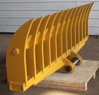 China Mini Excavator Root Rake Bucket Customized High Quality Factory Direct Attachment for sale