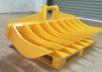 China Mini Excavator Root Rake Bucket Customized High Quality Factory Direct Attachment for sale