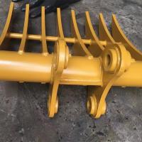 China Customizable Heavy-Duty Excavator Root Rake Bucket High Quality Debris Clearing for sale