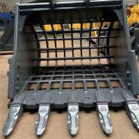 China Customizable Excavator Grid Sieve Rock Skeleton Bucket for Construction Mining Sifting Sorting for sale