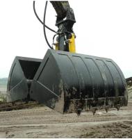 China Excavator Buckets Clamshell Bucket Crane Hydraulic Clamshell Grab Shell Bucket for Excavator for sale