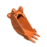 China Customized Factory Direct Sales Excavator Parts Heavy Duty Digger Standard Buckets for Excavator Zx70 for sale