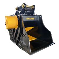 China High Quality Excavator Attachment 20t Excavator Hydraulic Crusher Bucket for Crushing Stone for sale