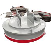 China Custom Excavator Circular Electromagnet Chuck For Metal And Lifting Scrap for sale