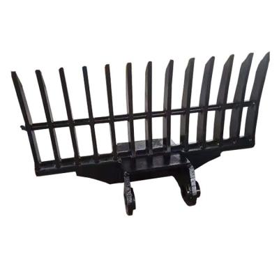 China OEM Customizable High Quality Excavator Rake Attachment Skid Steer Loader Compatible for sale