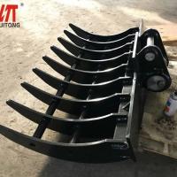 China OEM Customizable High Quality Excavator Rake Attachment Skid Steer Loader Compatible for sale