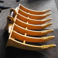 China Custom Excavator Ripper Rake Soil Cracking Digging Rake Universal Fit Construction Part for sale