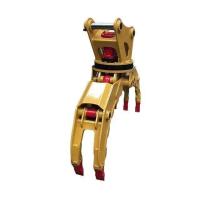 China Factory Direct 360 Rotating 5 Ton Excavator Hydraulic Rock Grapple for  320 330 336 for sale