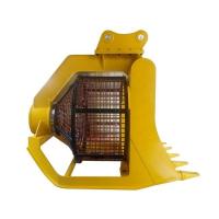 China Excavator Roll Screen Sieve Bucket 360 Rotary Screening Wear Resistant Teeth for sale