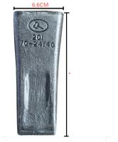 China Durable Forged Komatsu PC60 Excavator Bucket Teeth Adapters Pins Side Cutters for sale