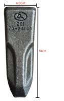 China Durable Forged Komatsu PC60 Excavator Bucket Teeth Adapters Pins Side Cutters for sale