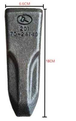 China Durable Forged Komatsu PC60 Excavator Bucket Teeth Adapters Pins Side Cutters for sale