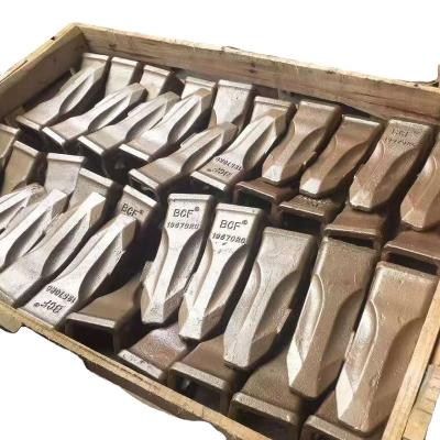 China Alloy Steel Forged Excavator Bucket Teeth Heavy Duty Replacement Stiff Digger Part for sale