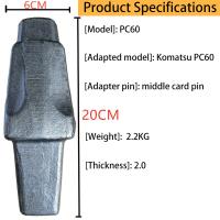 China Forged Bolt On Rock Bucket Teeth for Komatsu PC60 PC60-7 PC60-8 Excavator for sale