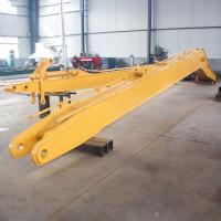 China Customizable Long Reach Excavator Boom Arm 2 or 3 Section 12-45M With Cylinder Kit for sale