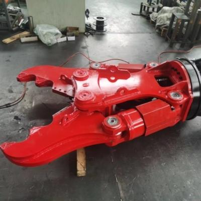 China 10-15 Ton Excavator Hydraulic Shear For Concrete Rebar Cutting Demolition for sale