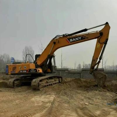 China Sany SY215-9 SY215C Series Used Hydraulic Excavator 21 Ton Class for sale