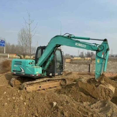 China Kobelco SK75 Series Used Excavator 53.7 kW with Yanmar Engine for sale