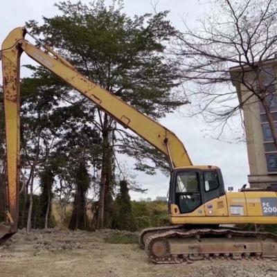 China Komatsu PC200-7 Used Excavator 18 Meter Long Reach Arm PC200 7 for sale
