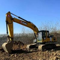 China Used XCMG XE215D 215D Second Hand Excavator 21 22 Ton Heavy Construction Machine for sale